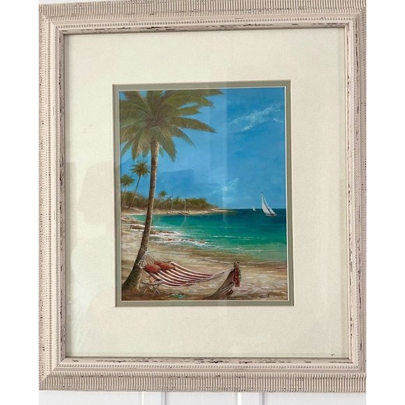 Art | Gentle Breezes By Ruane Manning Beautiful Peaceful Palm Trees 16 ...
